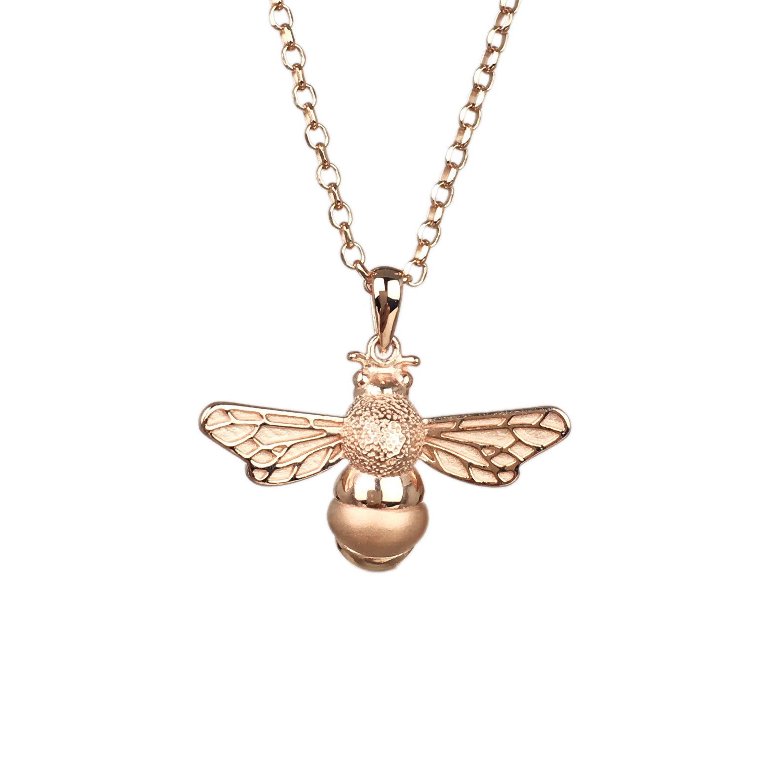 Manchester Bee Necklace | www.sparklingjewellery.com